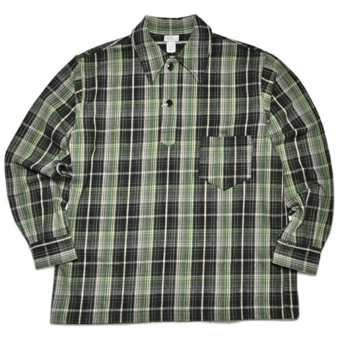 WAREHOUSE ウエアハウス ネルシャツ Lot 3063 1930'S WPA ONE POCKET PULLOVER SHIRTS ...